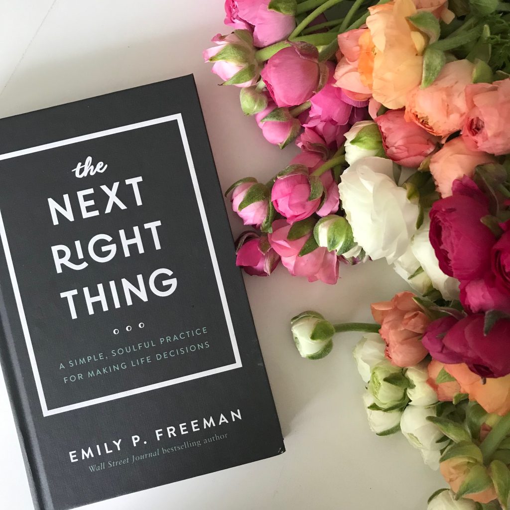 322: 5 Next Right Thing Principles I Use Every Week - Emily P. Freeman